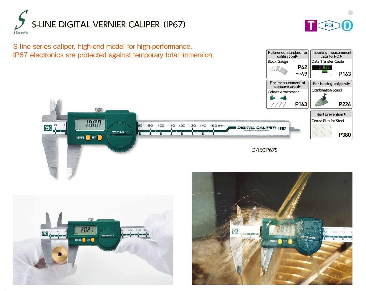 Ichiban Precision Sdn Bhd - SK - SK S-Line Digital Vernier Caliper (IP67)